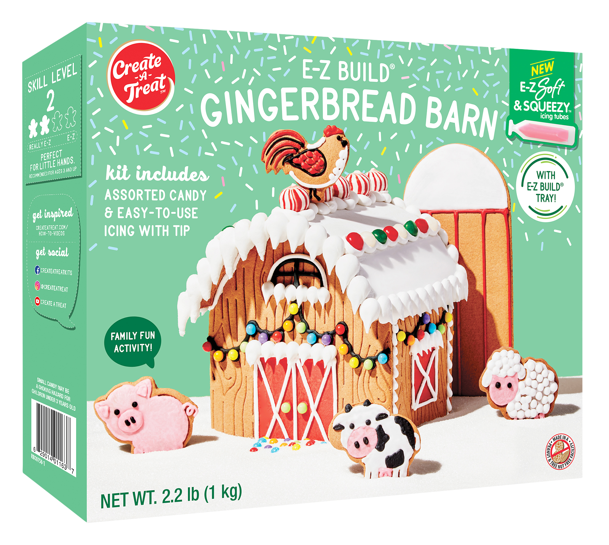 Create A Treat E-Z Build Gingerbread Barn Kit | Cabela's